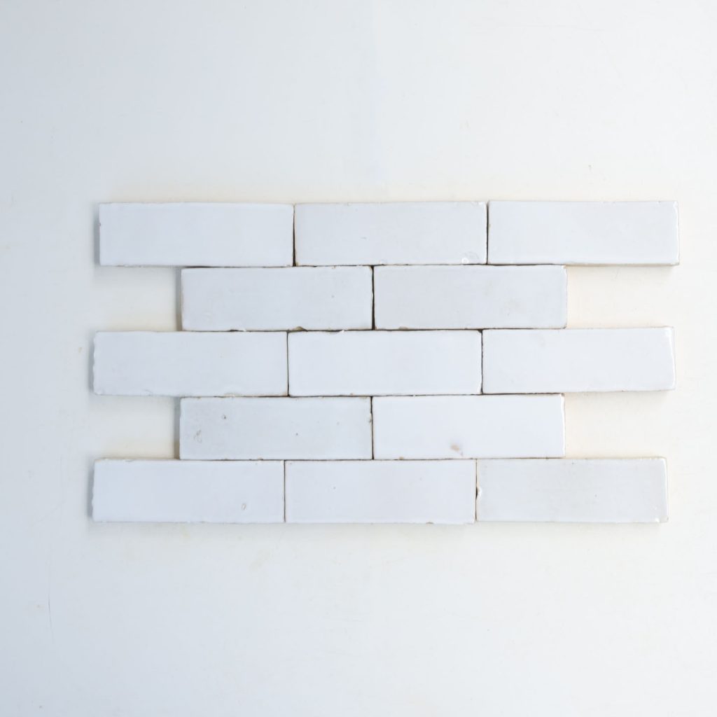 2×6 Zellige Tile – Chalk – Bespoke Studio